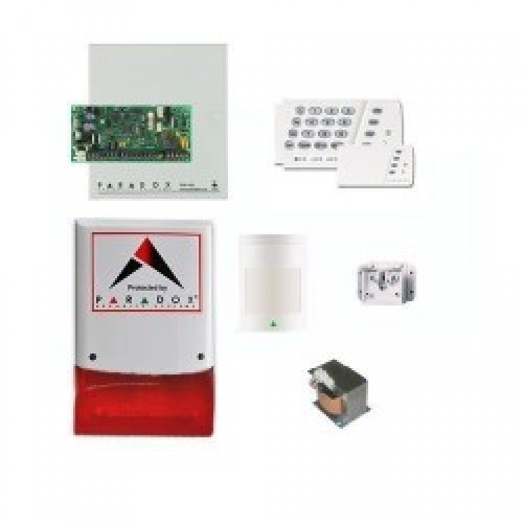 SP-4000 Kablolu Hırsız Alarm Seti (Panel + Keypad + Siren + Trafo + 1 ...
